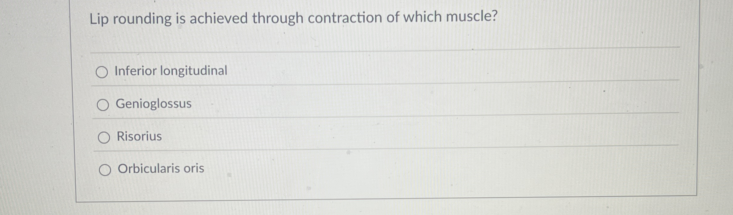 Solved Lip rounding is achieved through contraction of which | Chegg.com