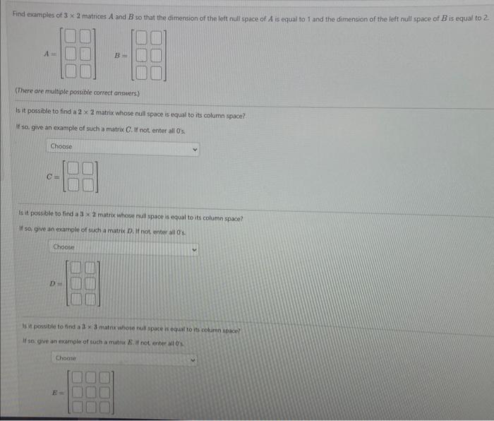 Solved (There are multiple possible correct answers) Is it | Chegg.com