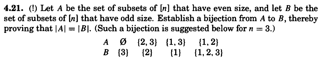 intro to proofs 4.21. (!) ﻿Let A ﻿be the set of | Chegg.com