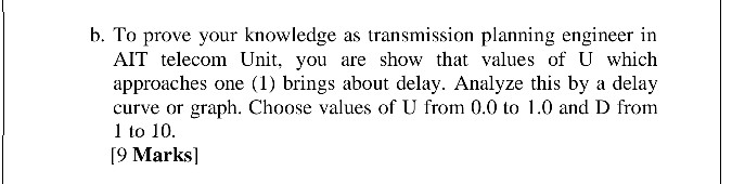 To prove your knowledge as transmission planning | Chegg.com