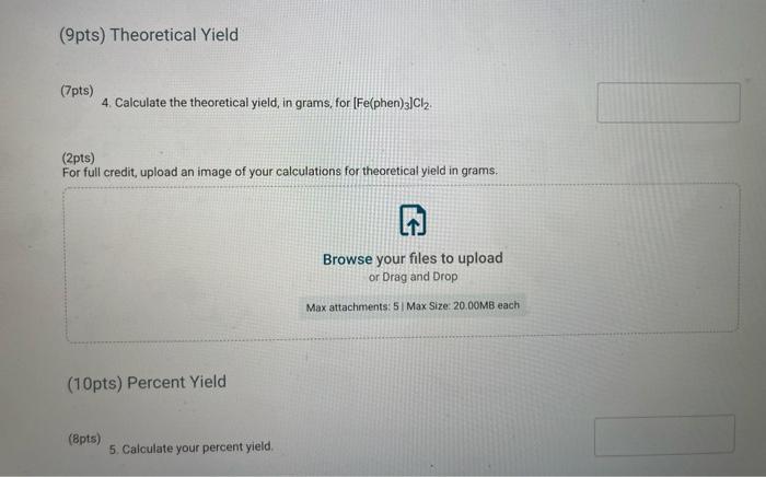 Solved (2pts) UTA-808: Synthesis of Tris-1,10-phenanthroline | Chegg.com