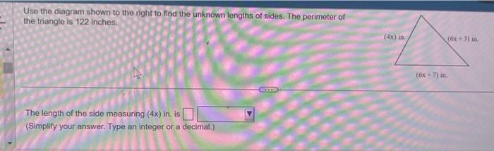 Solved Use the diagram shown to the right to find the | Chegg.com