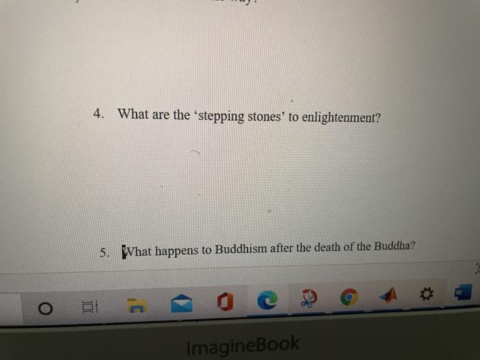 4 What Are The Stepping Stones To Enlightenment