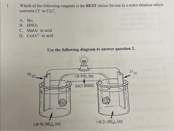 Solved Which of the following reagents is the BEST choice | Chegg.com