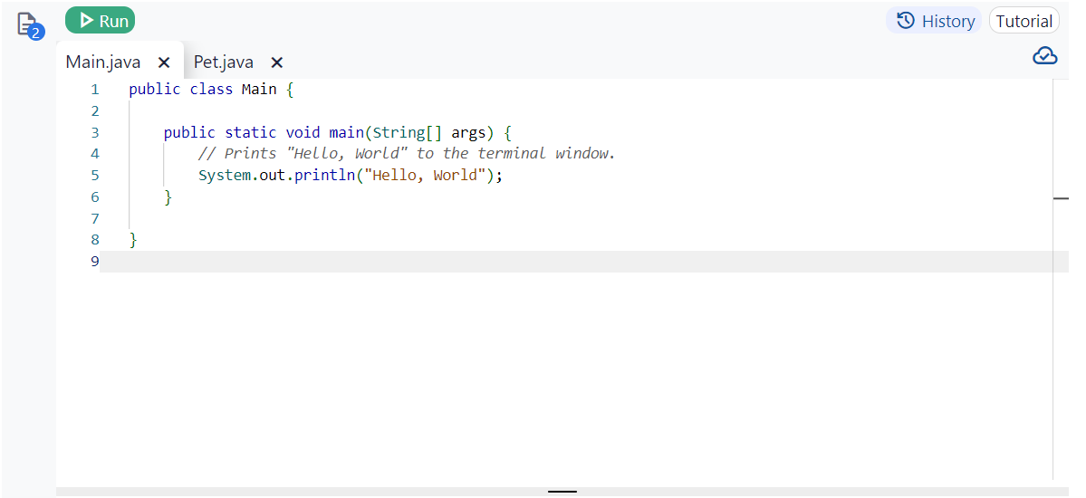 Solved You have been giving a complete class called Pet. Add | Chegg.com