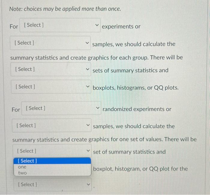 Solved For experiments or samples, we should calculate the | Chegg.com
