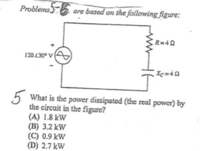Solved Problems 5- are based on the following figure: 5 What | Chegg.com