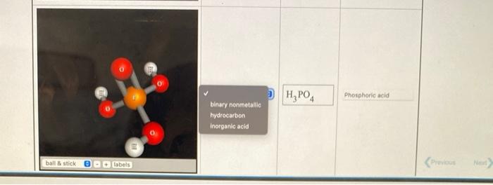 Solved H₂PO4 Phosphoric acid binary nonmetallic hydrocarbon | Chegg.com