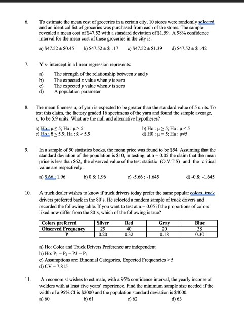 Solved Question III: Write the correct answer on your ANSWER | Chegg.com