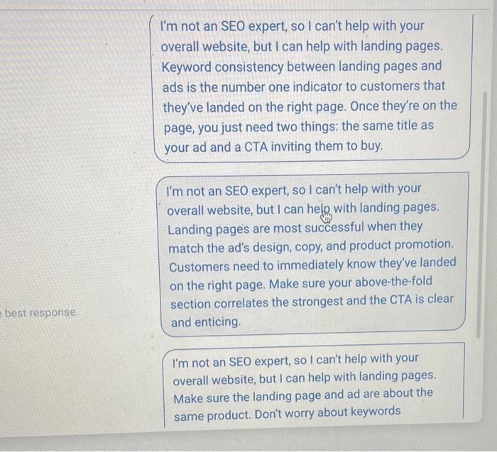 Solved We're not getting enough sales through our website to | Chegg.com