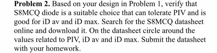 Solved Problem 2. Based on your design in Problem 1, verify | Chegg.com