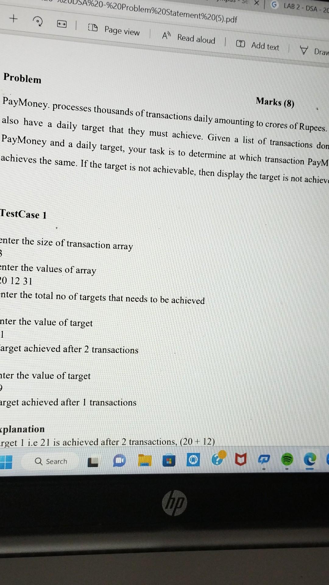 Solved Same Question And Test Case 2 6218