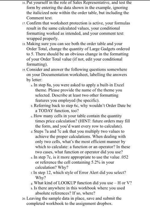 Solved Order Form/Invoice Assignment Businesses utilize a | Chegg.com