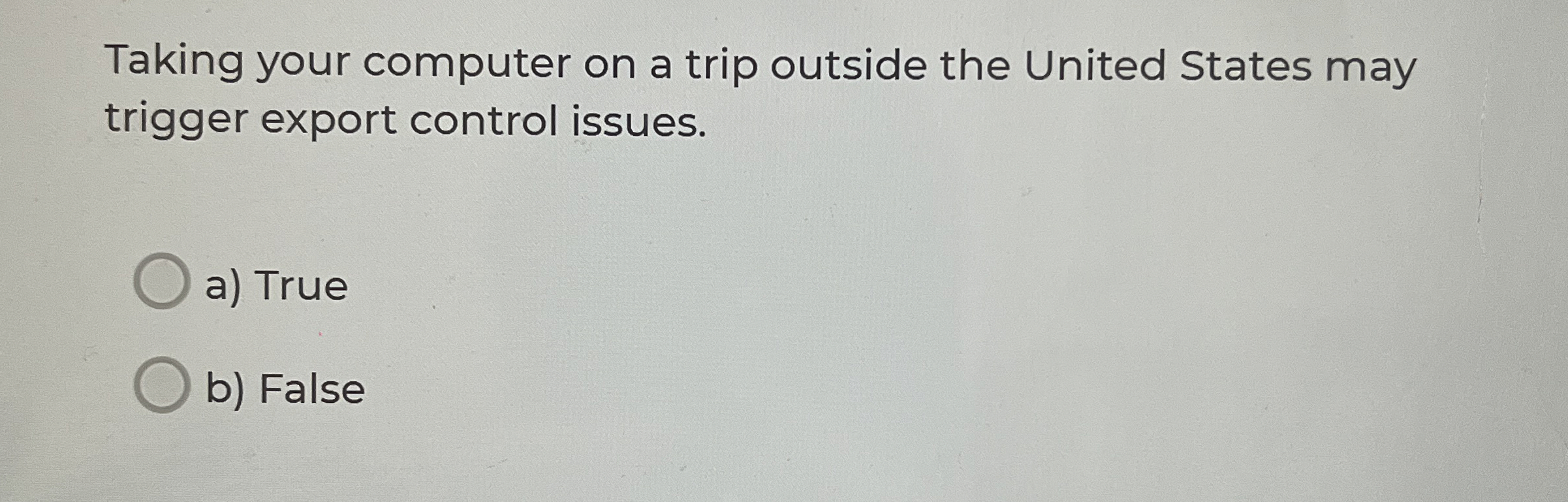 Solved Taking your computer on a trip outside the United | Chegg.com