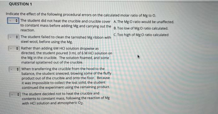 Solved QUESTION 1 Indicate the effect of the following | Chegg.com