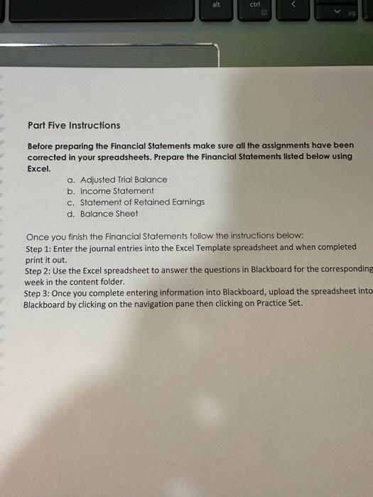 Solved Part One Instructions Record the September 2023 | Chegg.com