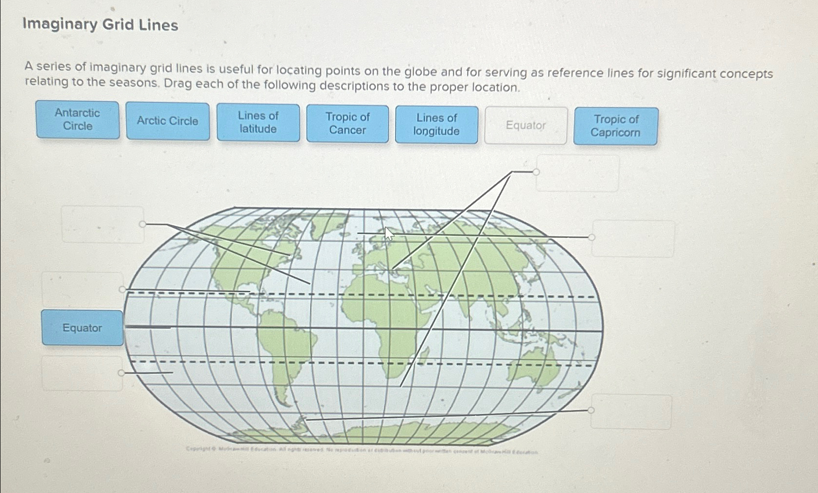 Solved Imaginary Grid LinesA series of imaginary grid lines | Chegg.com