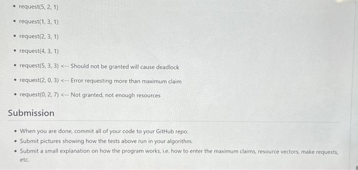Solved Description The Banker's algorithm uses a claim graph | Chegg.com
