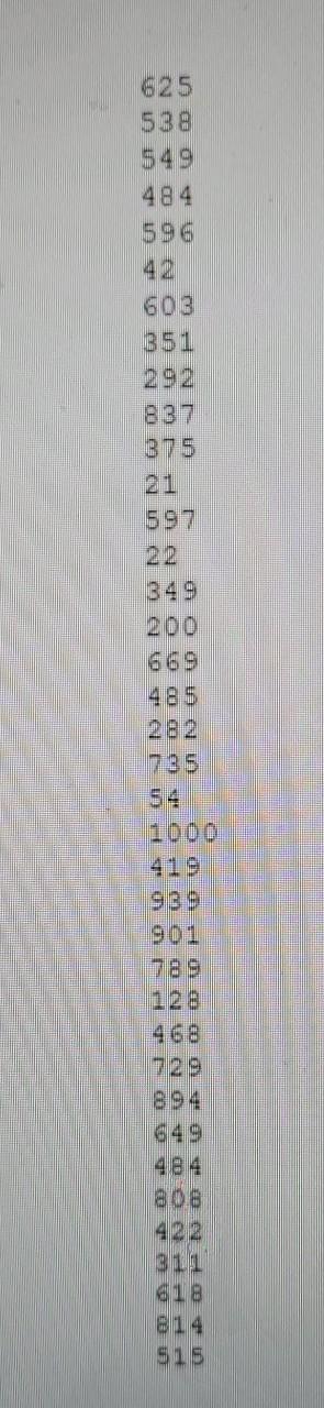 Solved assume a file containing a series of integers is | Chegg.com