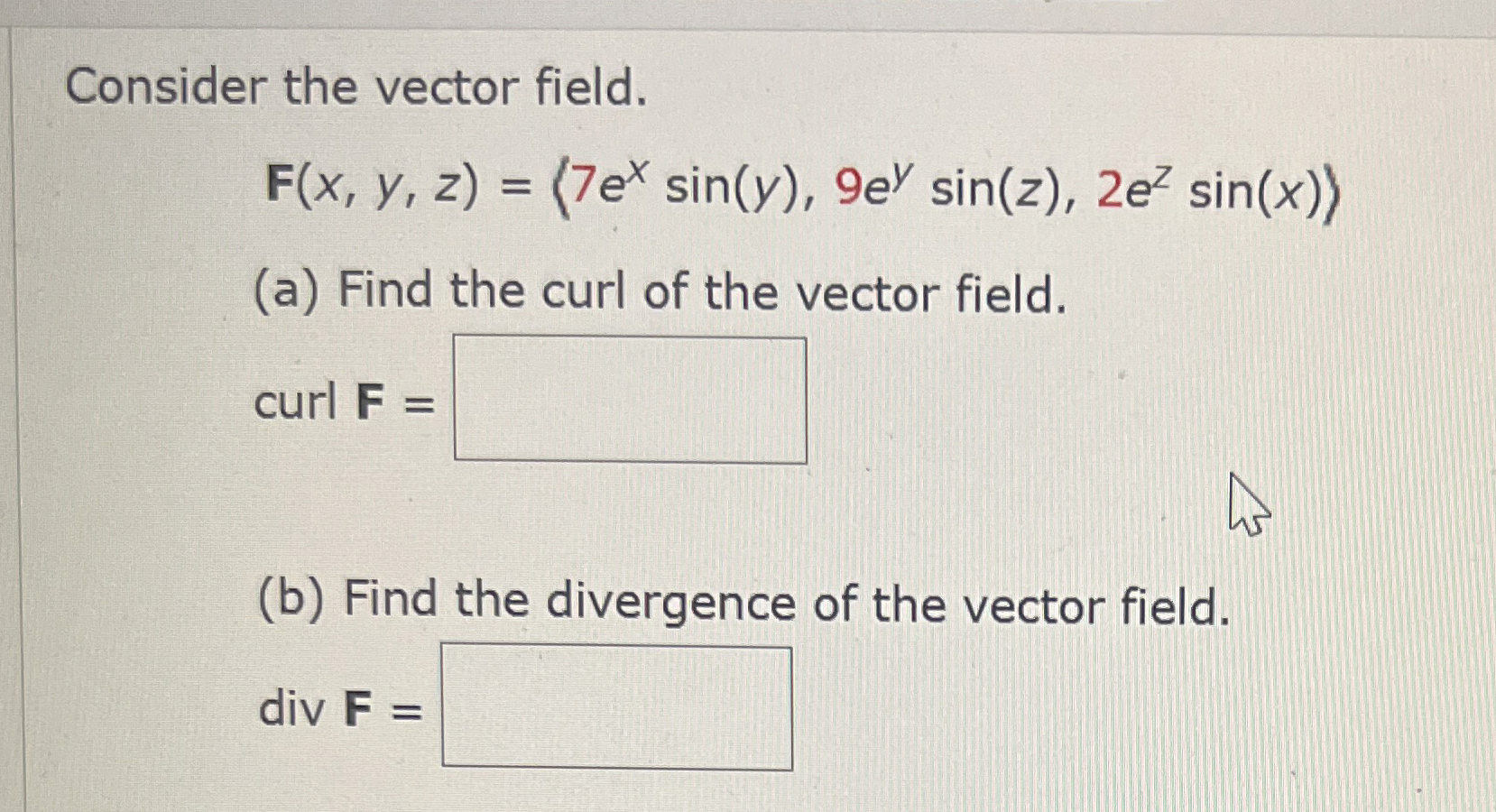 Solved Consider the vector | Chegg.com