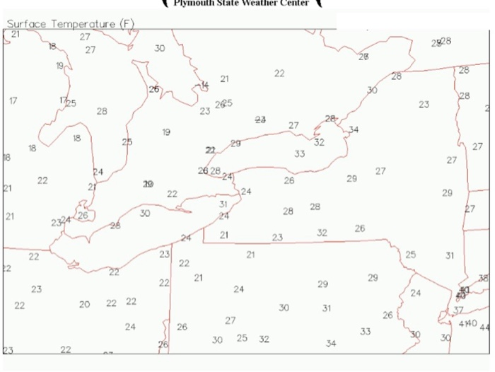 Plymouth State Weather Center 1207908 1004.8 1003.3 | Chegg.com