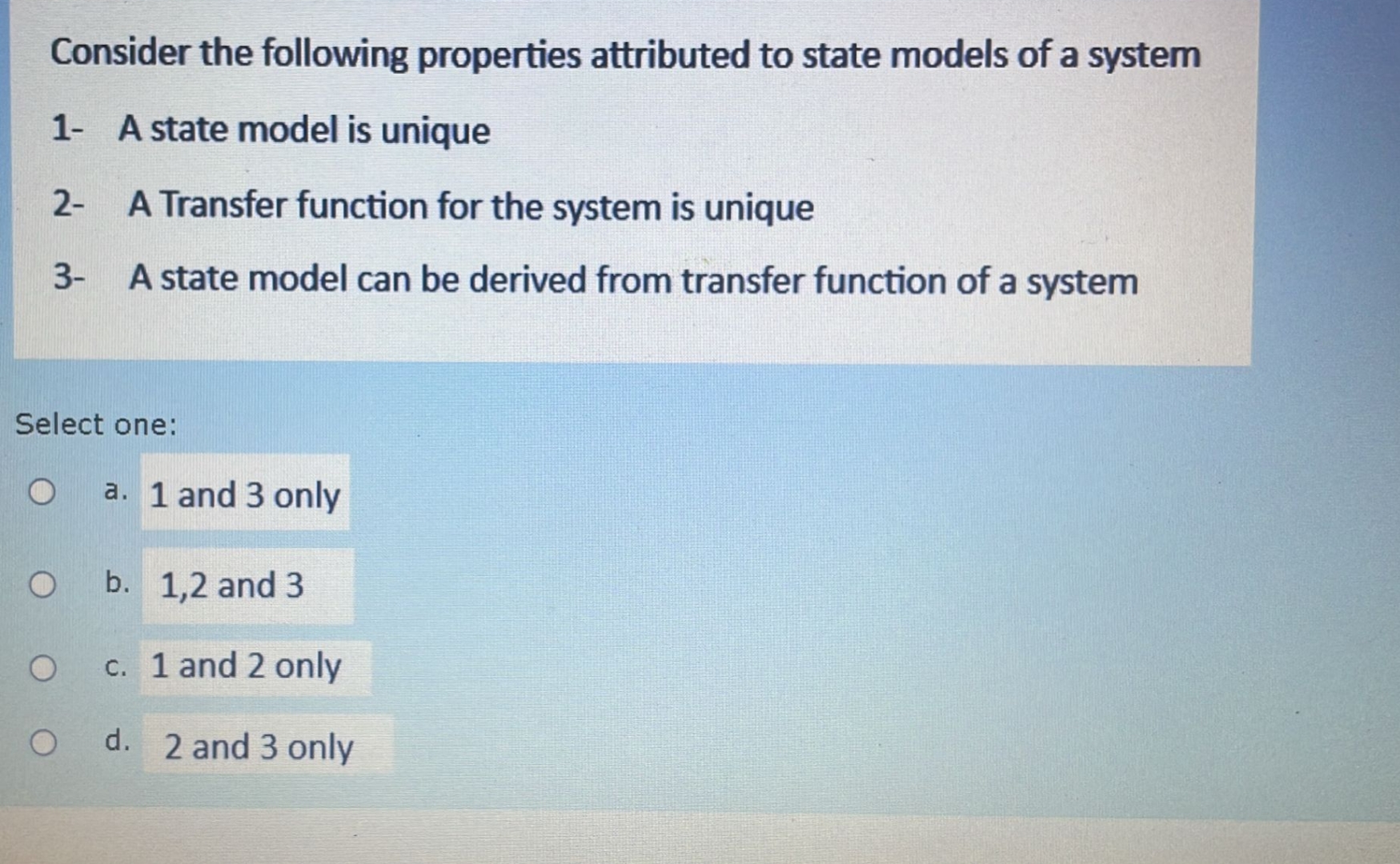 Solved Consider the following properties attributed to state | Chegg.com