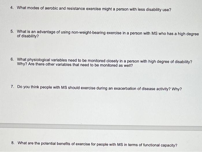 Solved MULTIPLE SCLEROSIS CASE STUDY Complete this case | Chegg.com