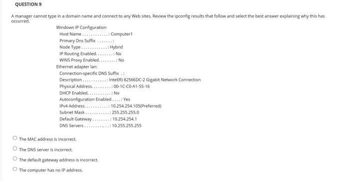 Solved If a customer requires that you install 284 computers | Chegg.com
