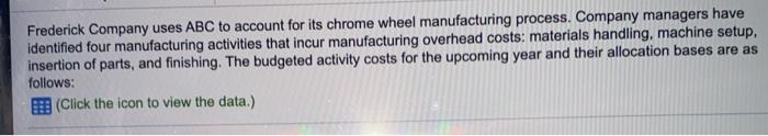 Solved Requirement 1. Compute the cost allocation rate for | Chegg.com