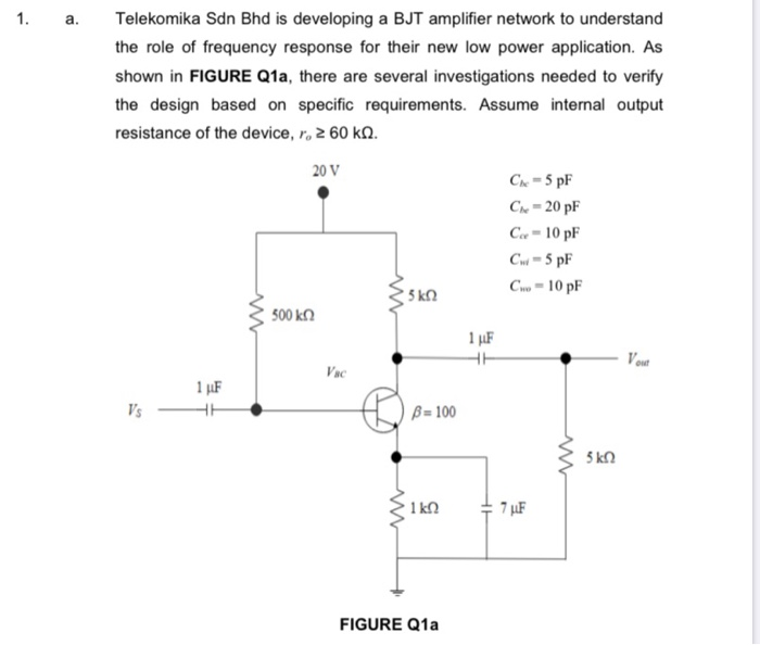 Solved i. Solve for the Q-point of the BJT network | Chegg.com