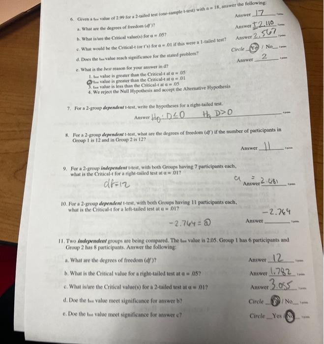 HELP WITH ALL PLEASE! asap | Chegg.com