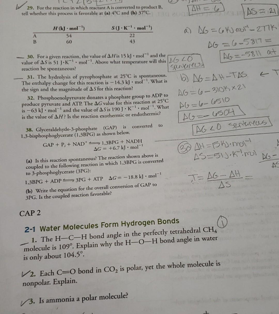 Solved 1. 29. For the reaction in which reactant A is | Chegg.com