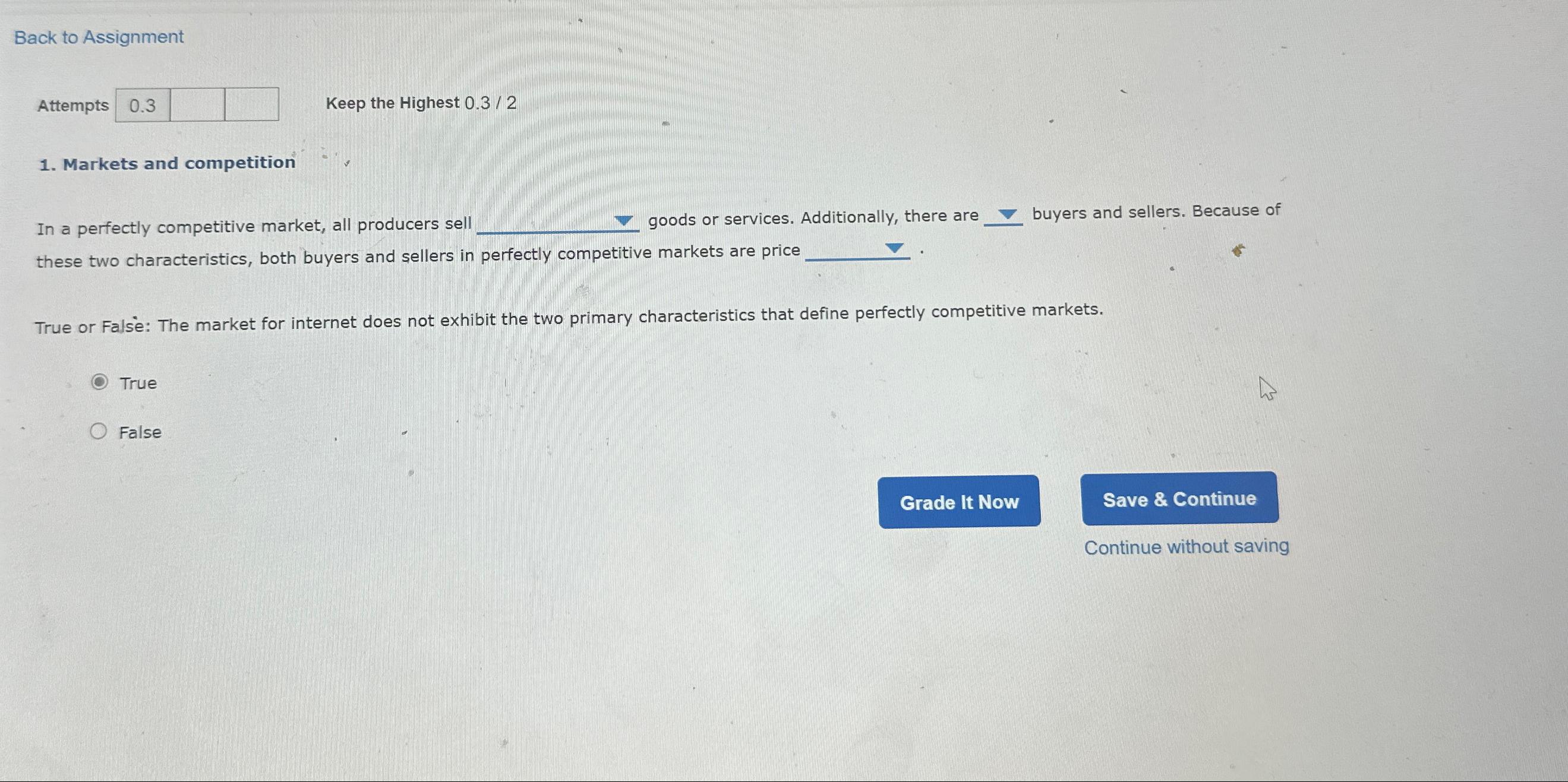 Solved Back to AssignmentAttempts 0.3Keep the Highest | Chegg.com
