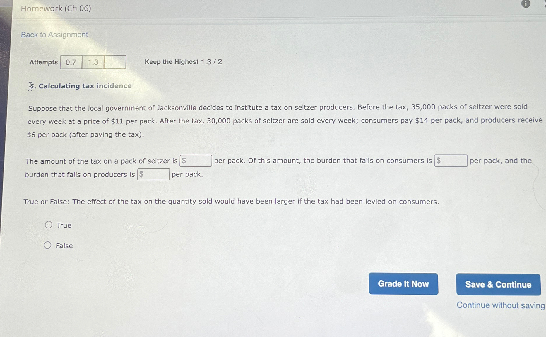 Solved Homework (Ch 06)Back to AssignmentAttempts | Chegg.com