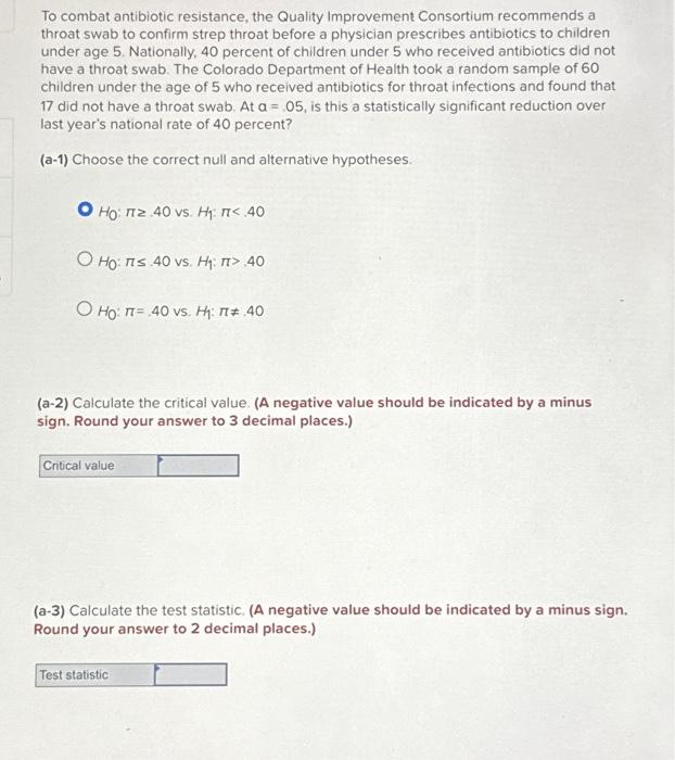 Solved To combat antibiotic resistance, the Quality | Chegg.com
