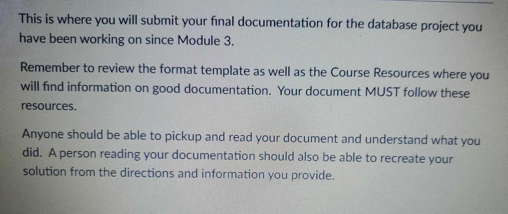 This is where you will submit your final | Chegg.com