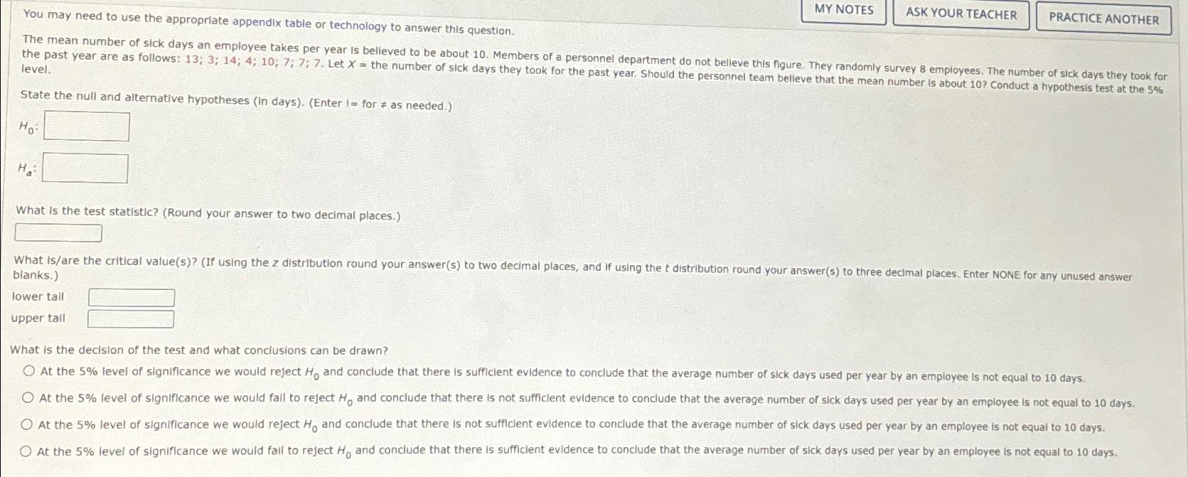 Solved You may need to use the approprlate appendix table or | Chegg.com