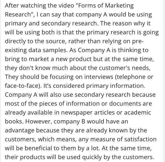 Solved In a few words give me a substantive comment on this | Chegg.com