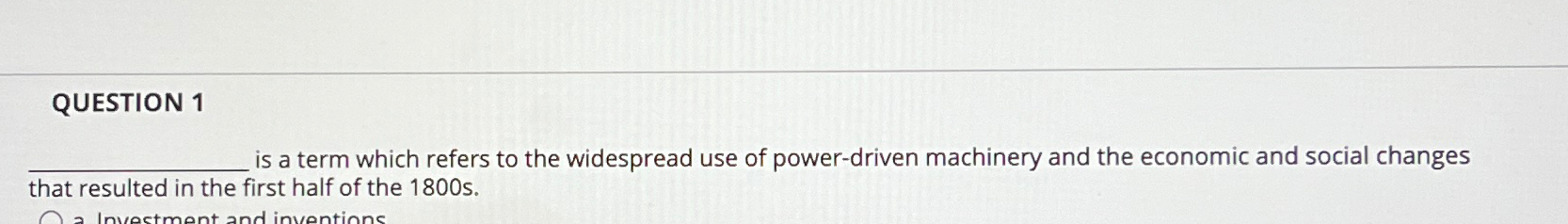 Solved QUESTION 1is a term which refers to the widespread | Chegg.com