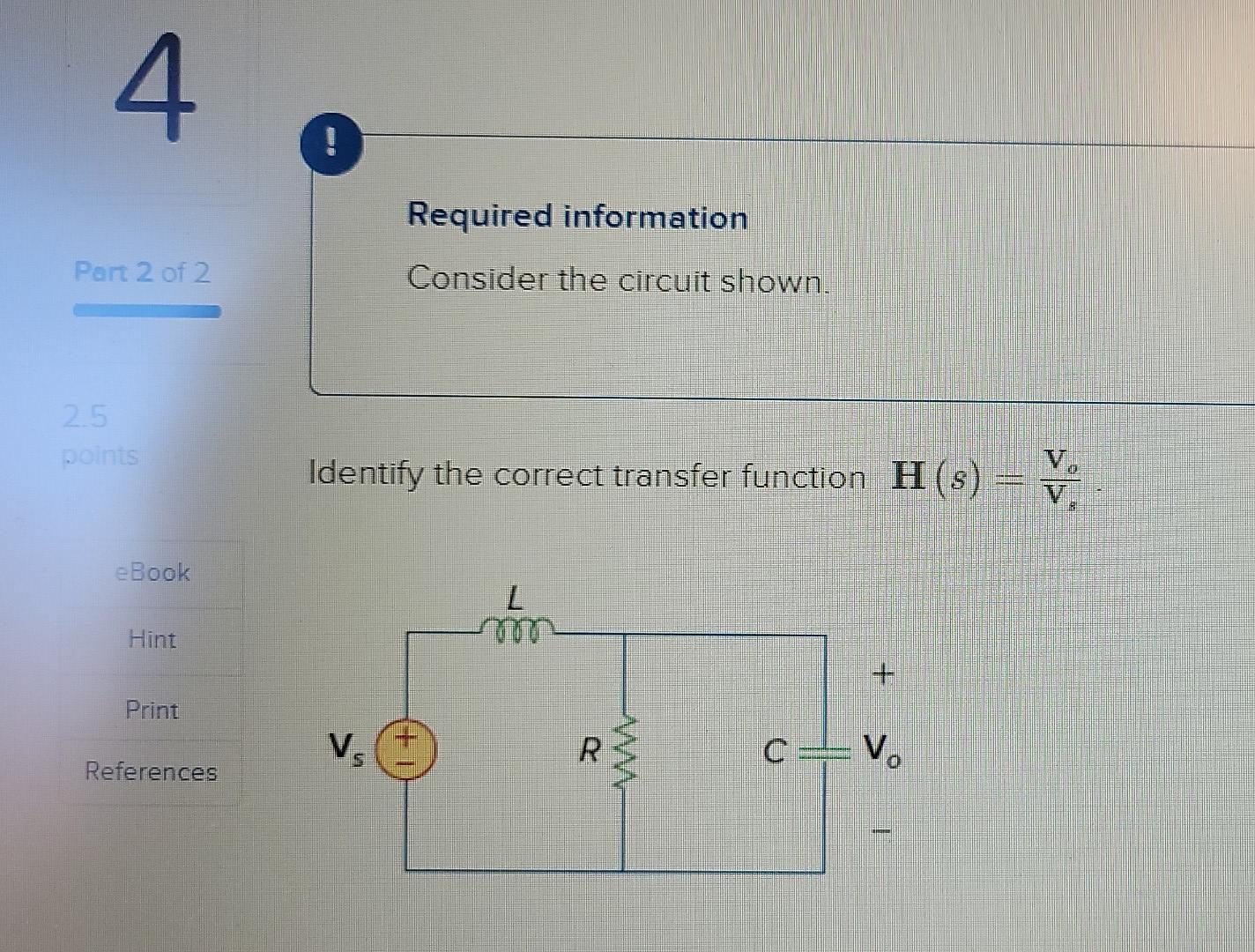 Solved 4 ! Required information Part 2 of 2 Consider the | Chegg.com Solved 4 ! Required information Part 2 of 2 Consider the | Chegg.com