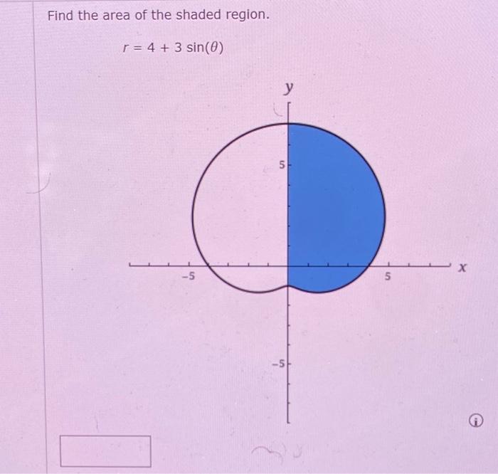 Solved Find the area of the shaded region. r2=sin(2θ)Find | Chegg.com