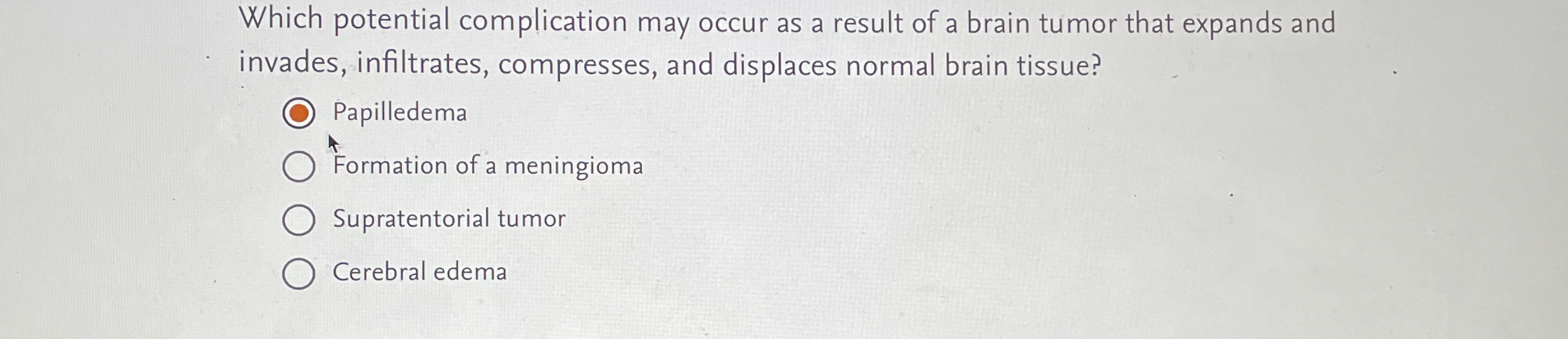 Solved Which potential complication may occur as a result of | Chegg.com