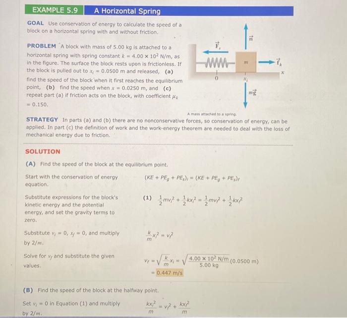 Solved Solve for vf and substitute the given values. (C) | Chegg.com