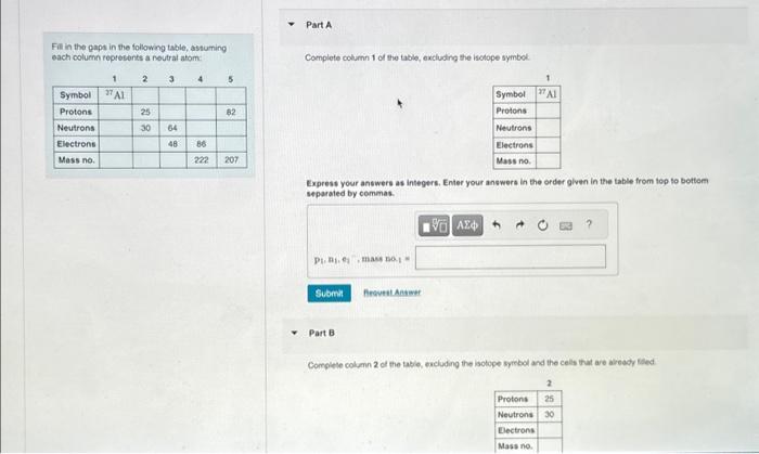Solved Fill in the gaps in the following table, assuming | Chegg.com