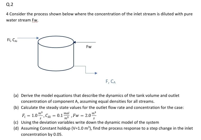 Solved 4 Consider the process shown below where the | Chegg.com