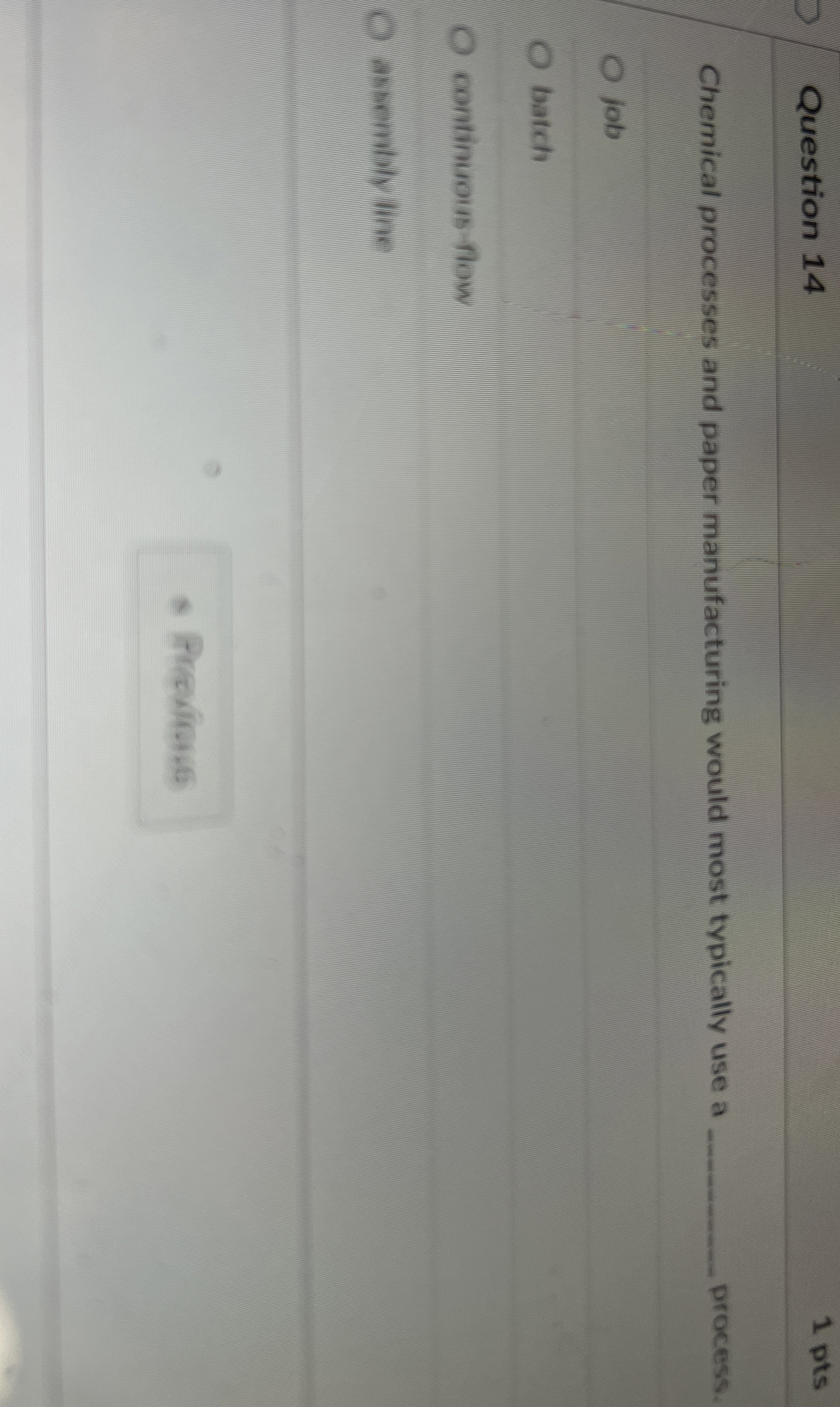 Solved Question 141 ﻿ptsChemical processes and paper | Chegg.com