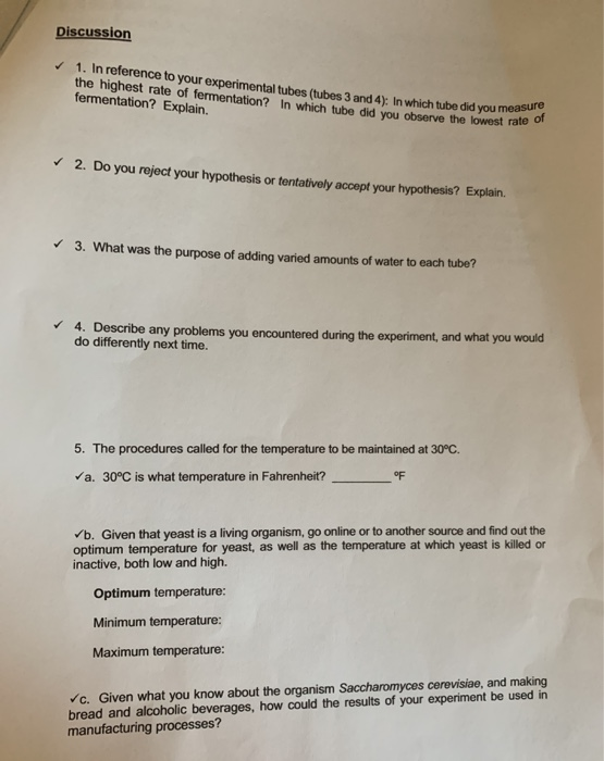 Solved Time (min on experiment. Respirometer 1 Merometer 2 | Chegg.com