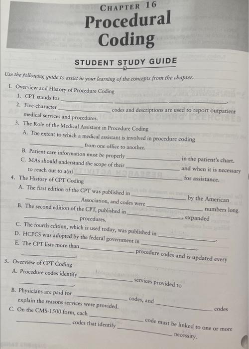 Solved Use the following guide to assist in your learning of | Chegg.com