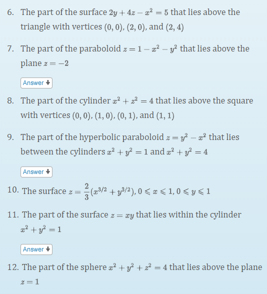 Solved Can you help me solve #6 ﻿and #12 | Chegg.com
