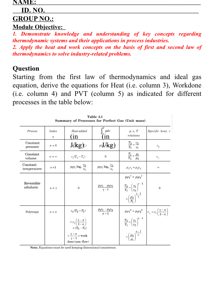 Solved NAME:ID. ﻿NO.GROUP NO.:Module Objective:Demonstrate | Chegg.com